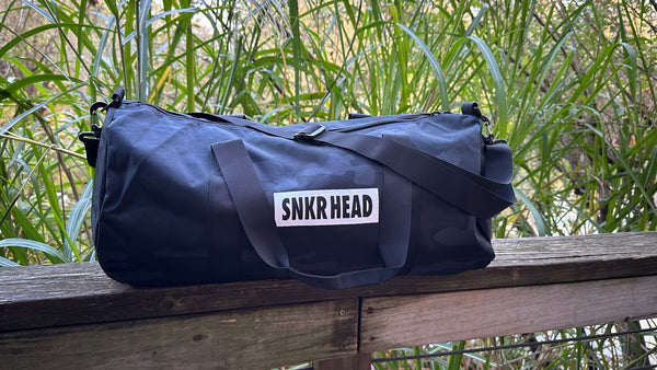 SNKRHEAD Black Camo Duffle Bag - SNKR HEAD